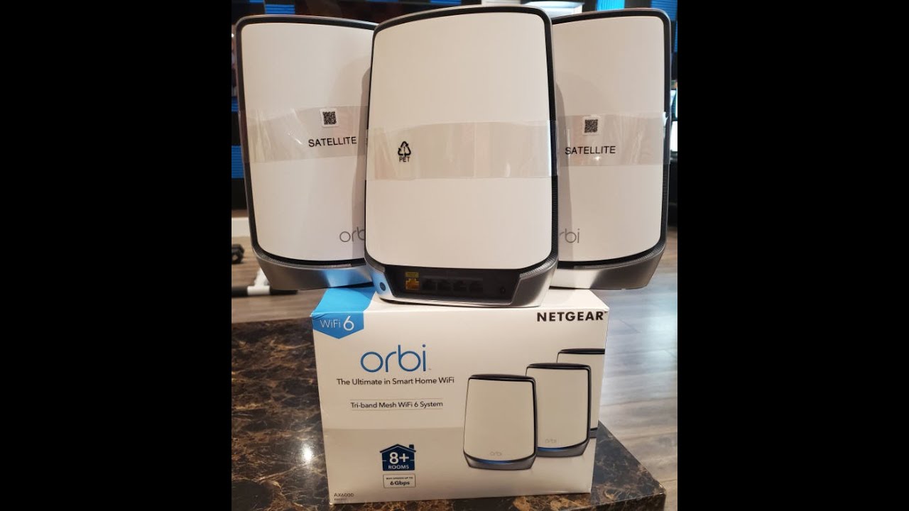 NETGEAR Orbi AX6000 Tri Band Mesh WiFi System - Best Wifi mesh - YouTube