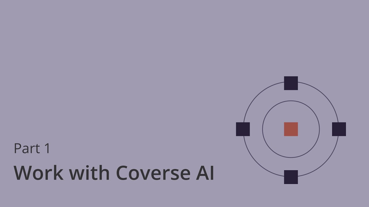 Coverse Tutorial – Work with Coverse AI (part 1) - YouTube