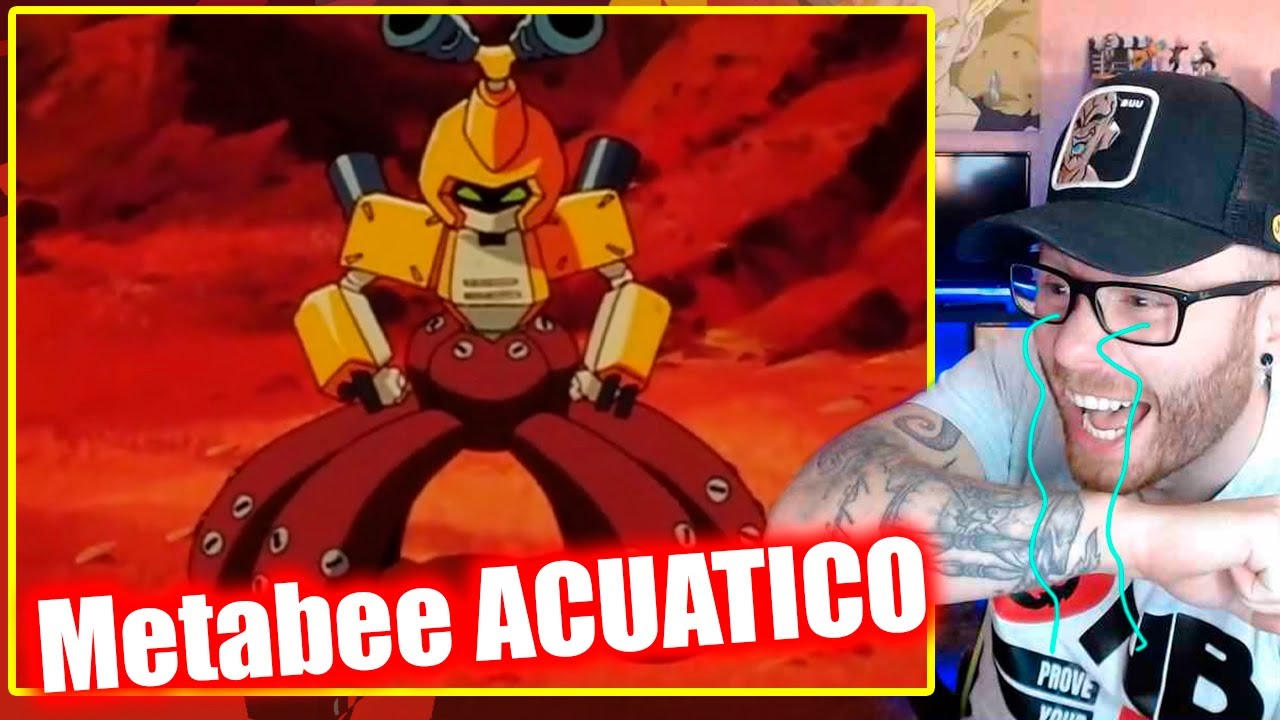 ¡ METABEE vs SHARKKAN ! 🦈😂 Reacción por PRIMERA VEZ a MEDABOTS en ...