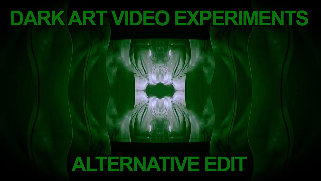 Dark Art Style Video Experiment (alternative edit) - YouTube