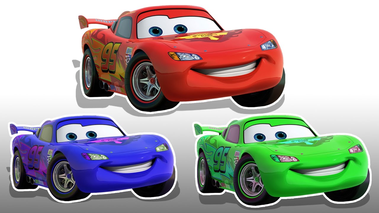 Learn Colors with McQueen!!! Video for kids and toddlers!, Educational ...