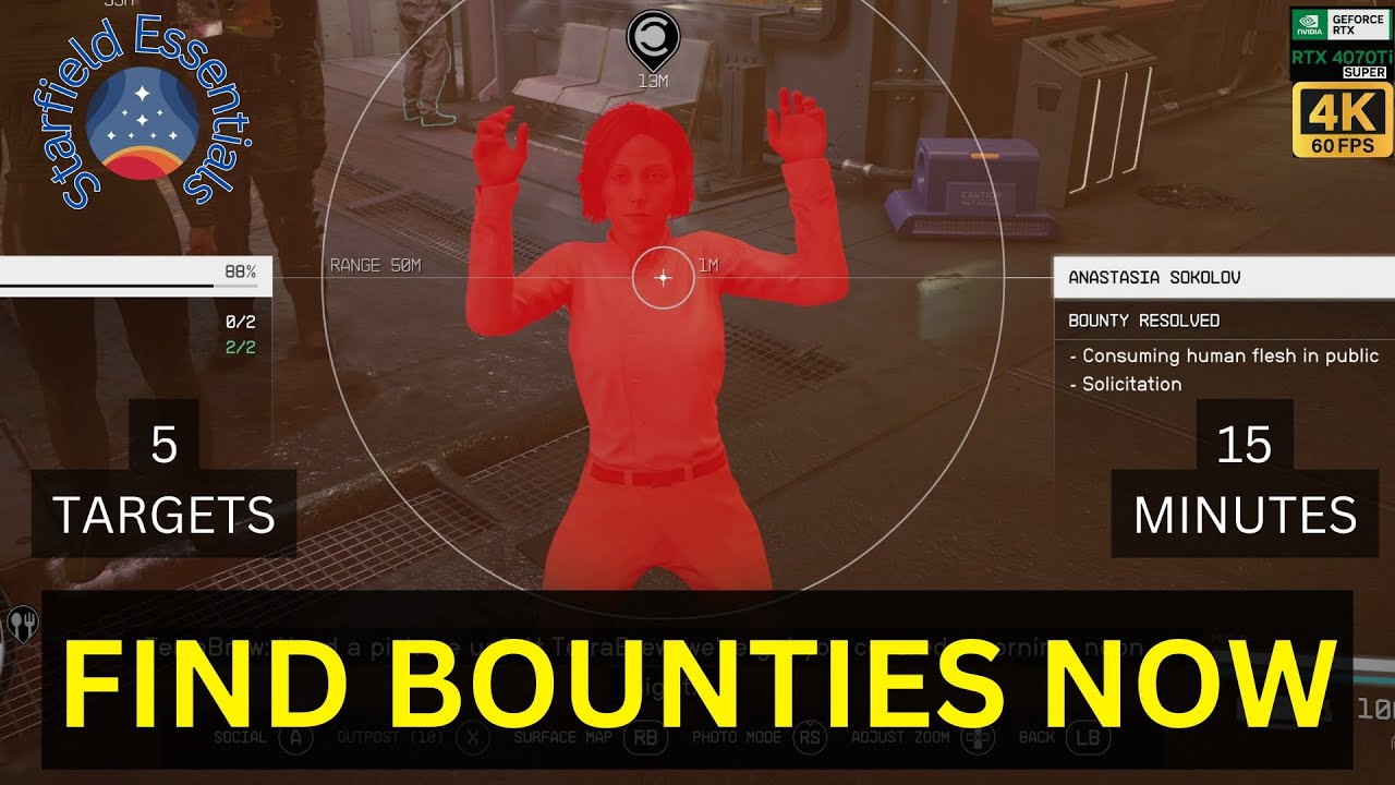 Tracker's Alliance - How to Find Random Bounty Targets: Starfield Essentials - YouTube