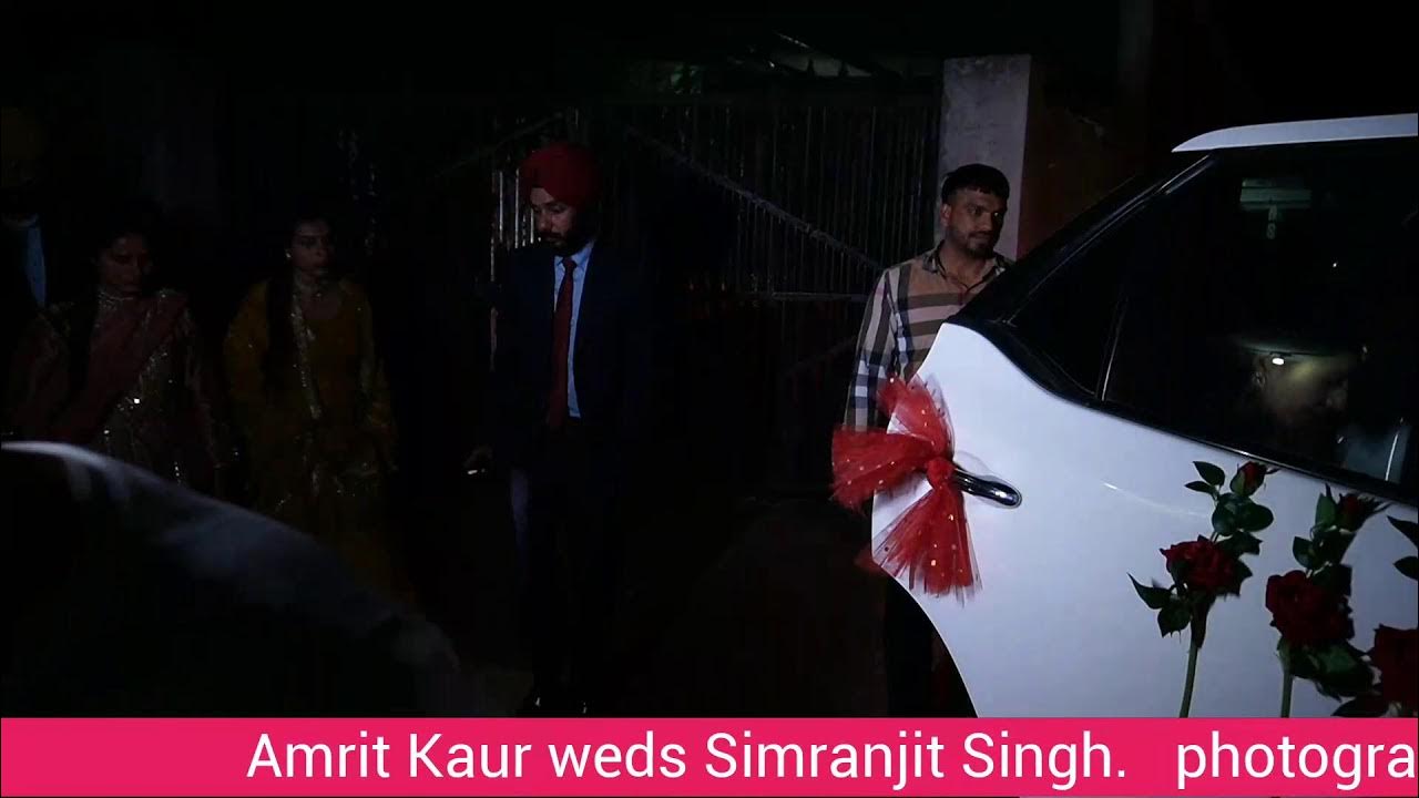 Wedding Ceremony. Amrit Kaur weds Simranjit Singh - YouTube