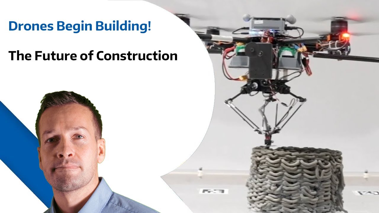 Drones Begin Building - The Future of Construction - YouTube