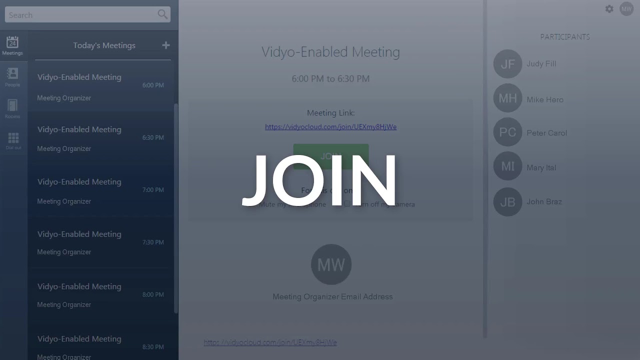 VidyoConnect: How to Join a Video Meeting - YouTube