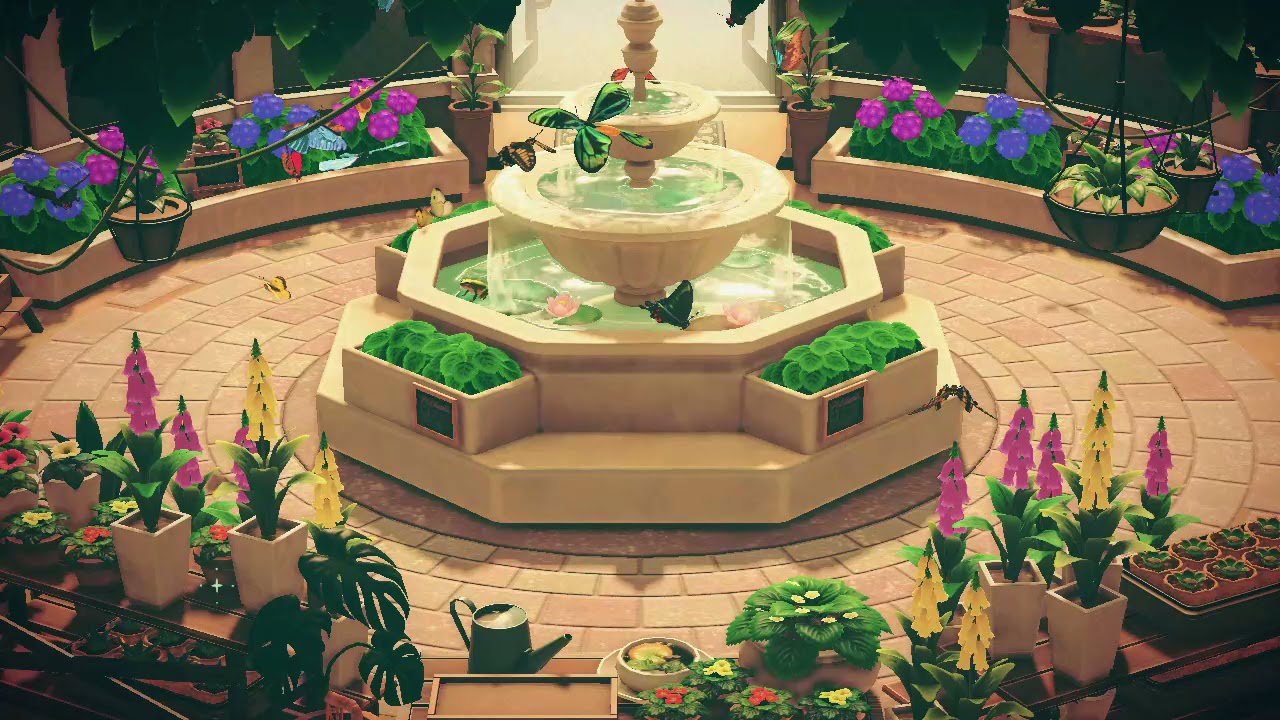 ACNH Butterfly room museum - YouTube