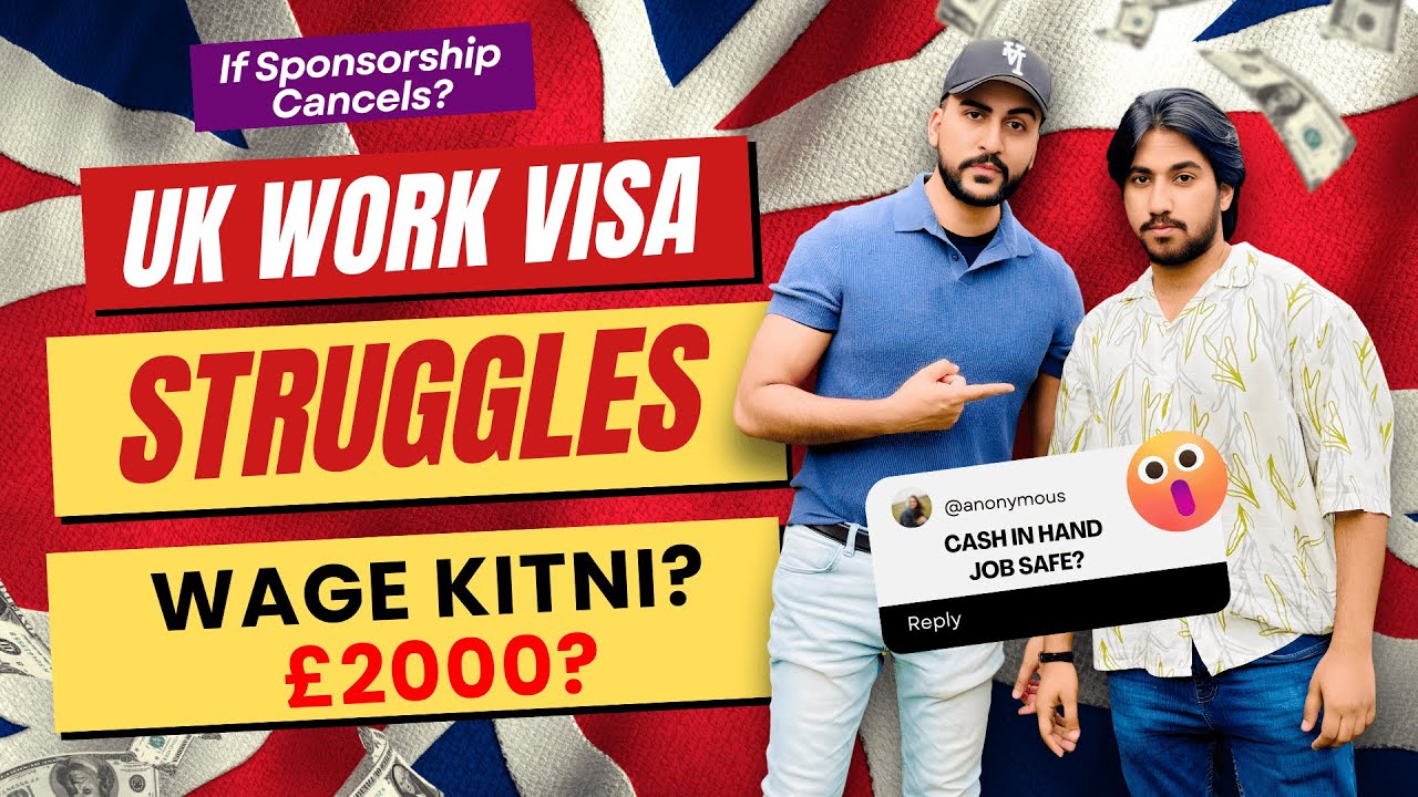 UK Work Visa Reality 😰 | Cash-in-Hand Job Safe Hai? Sponsorship? Cost ...