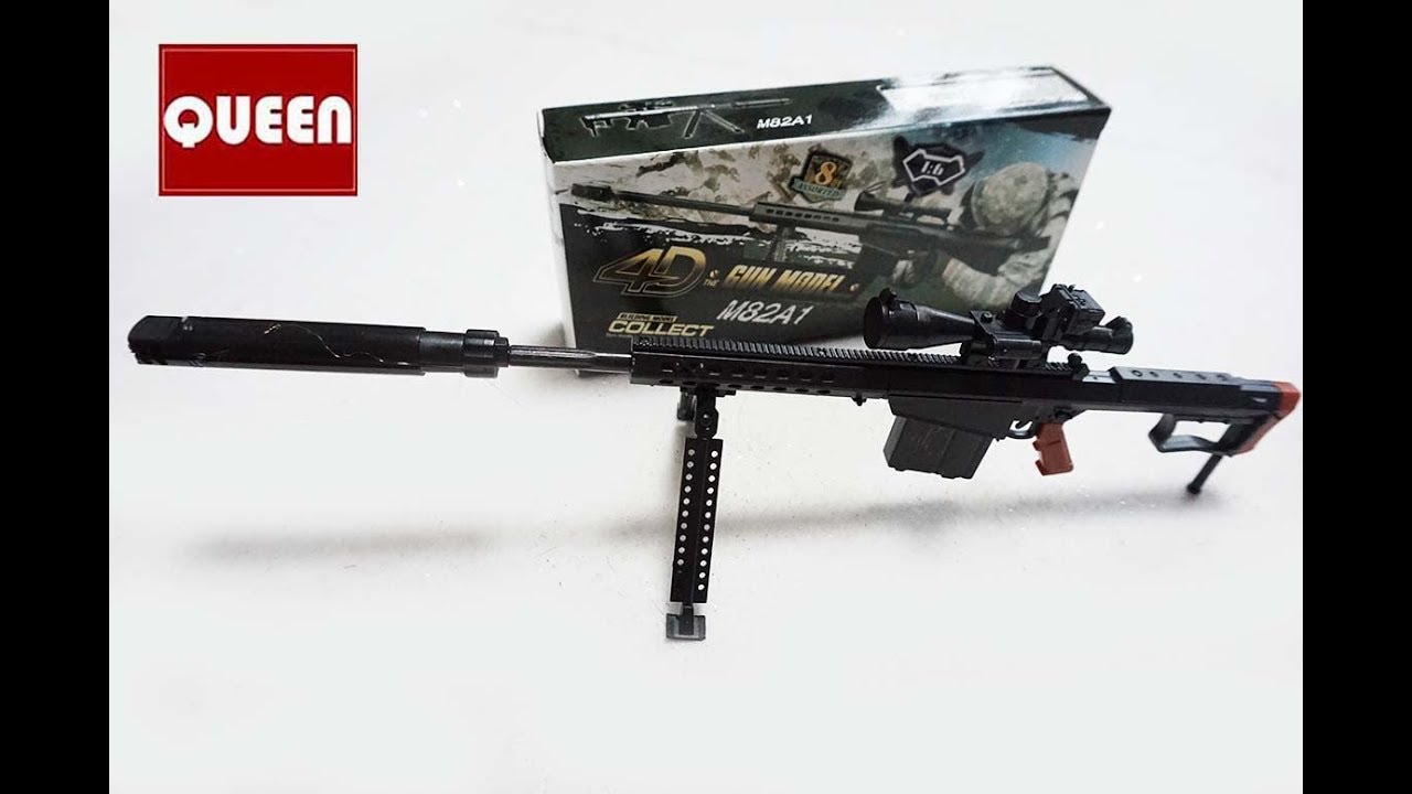 [Toy*Open*QUEEN] 미니어쳐 밀리터리 건 모델 * 4D * GUN MODEL * M82A1 * 조립영상 - YouTube