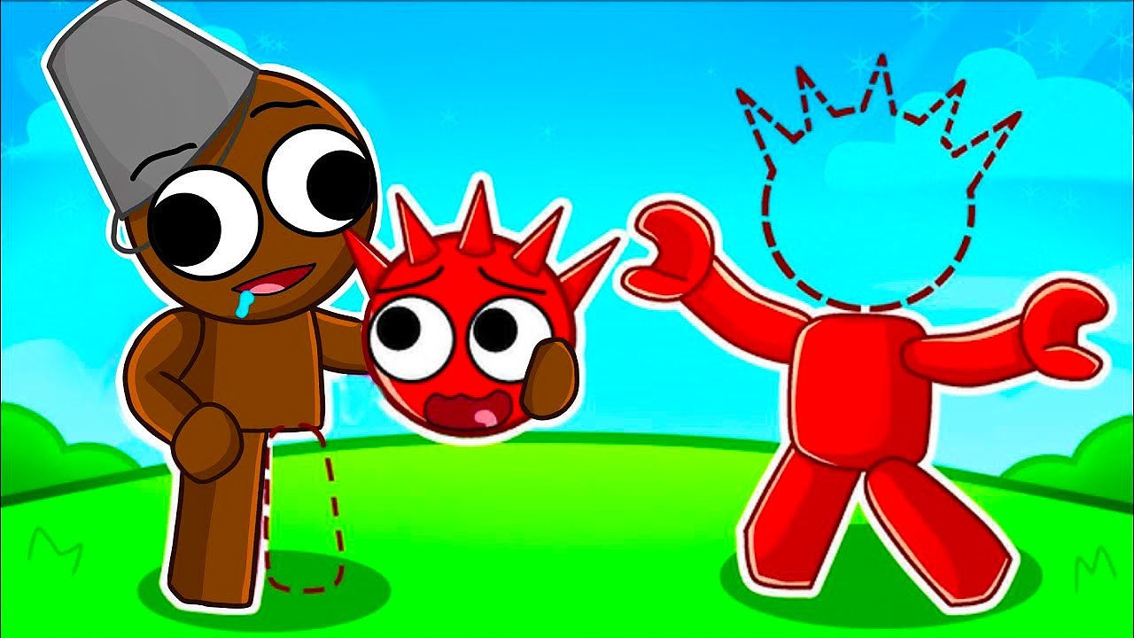 BRUD ROBA PARTES DEL CUERPO 😱🤣 INCREDIBOX SPRUNKI en ROBLOX - YouTube