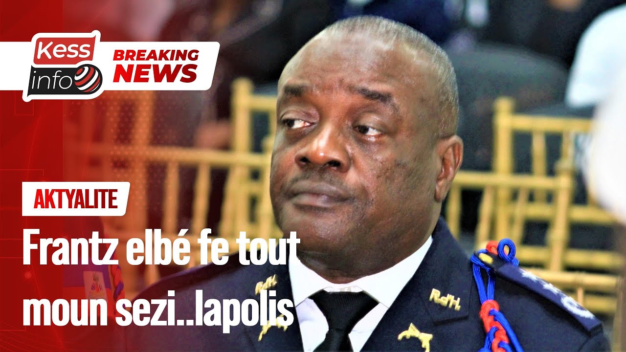 Sa fenk tonbe, yap chache Ariel kou chen fou..Frantz elbé fe tout moun sezi..lapolis fayi..BWA ...