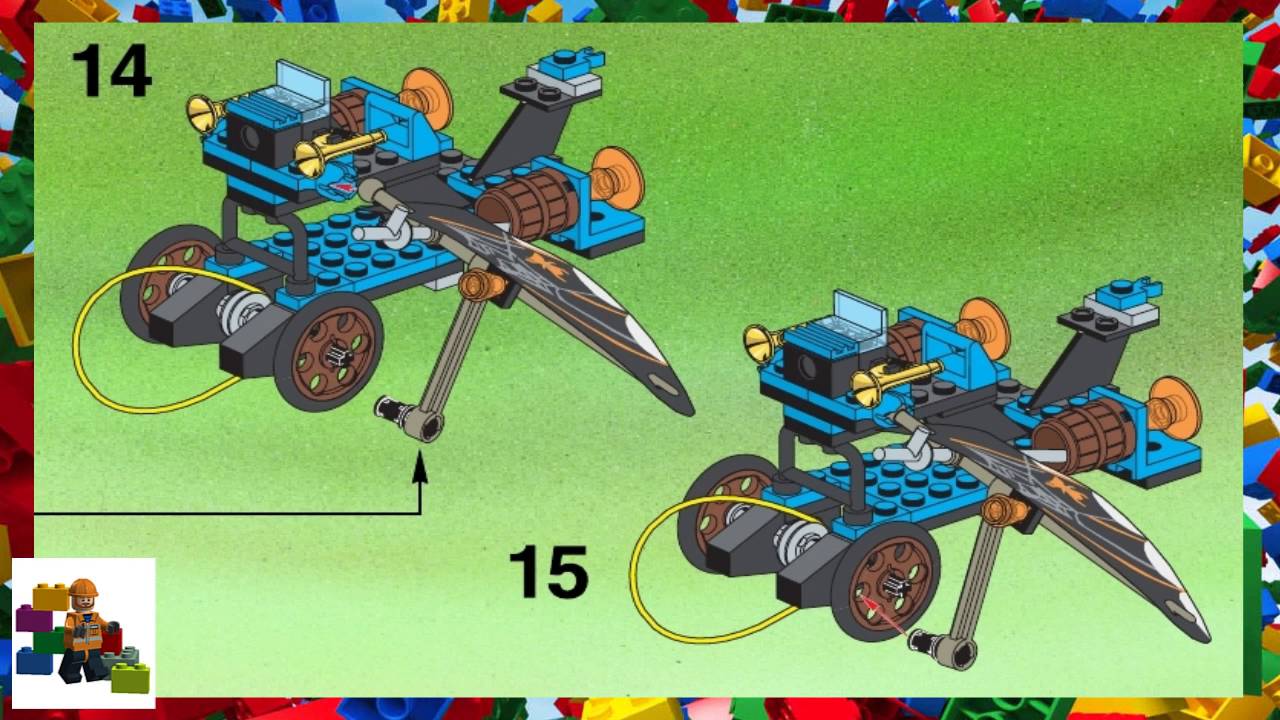 LEGO instructions - Time Cruisers - 6495 - Time Tunnelator - YouTube
