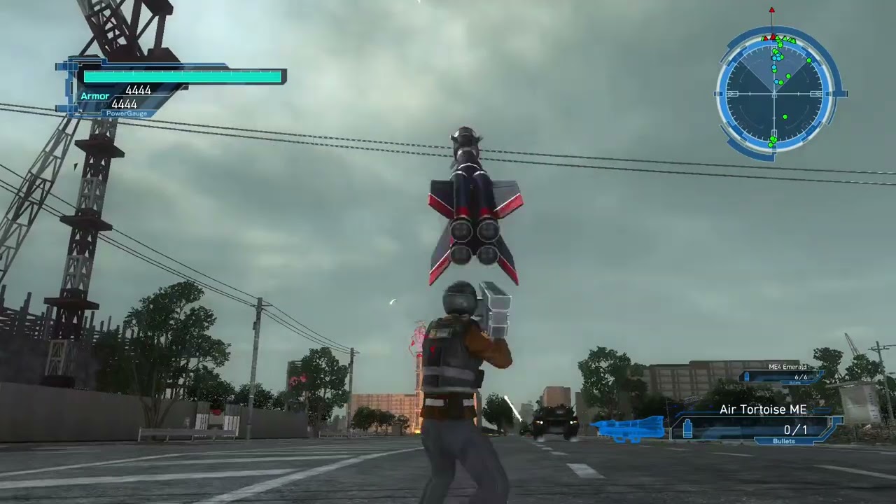 EDF Earth Defense Force 5 M 5 Shattered Peace - Ranger Inferno - YouTube