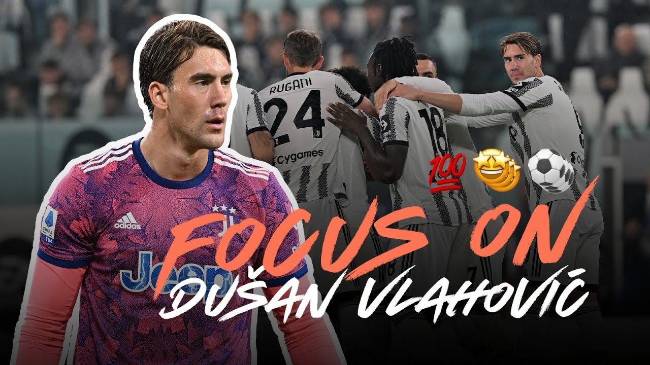 Dusan Vlahovic | World class goals & skills with Juventus - YouTube