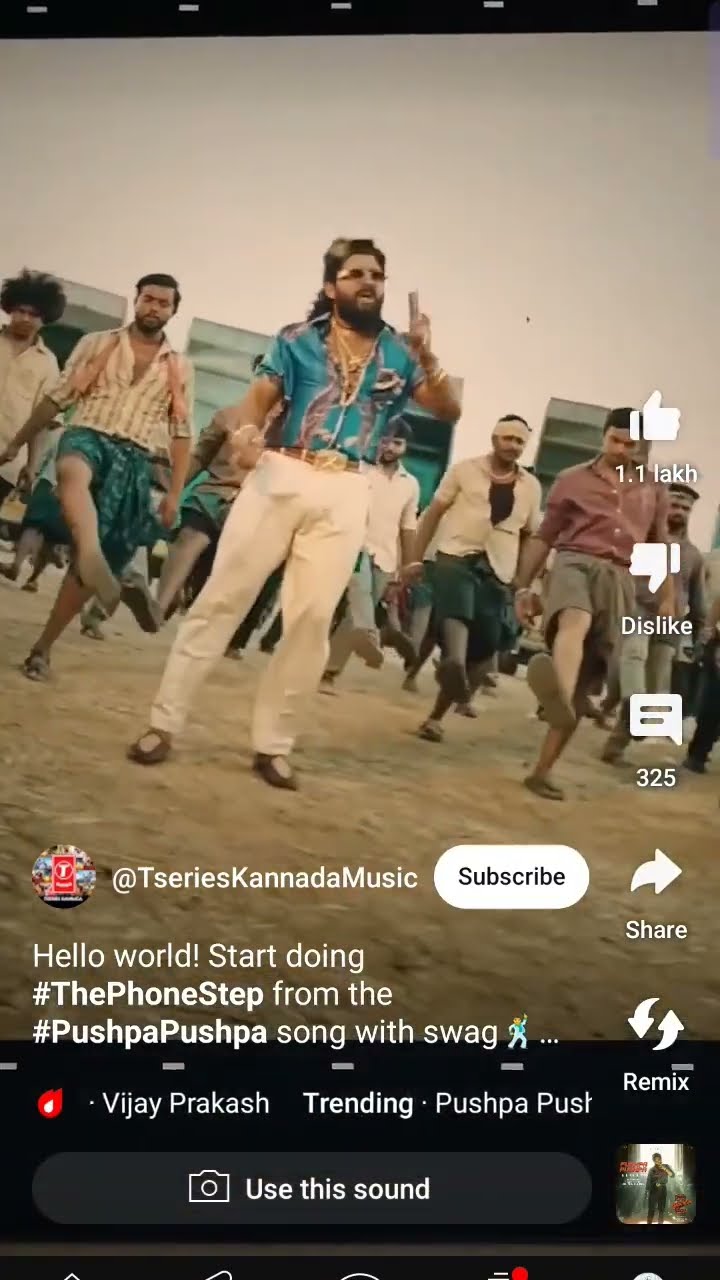 Pushpa dance Pushpa ke gane sala #pushpa2therulesongs #pushpa2therule ...