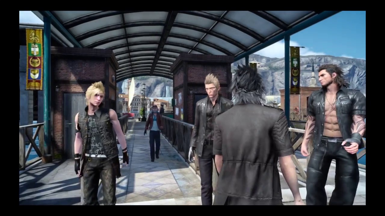 Final Fantasy XV - Ignis tricks the Altissia gatekeeper | Chapter 9 ...