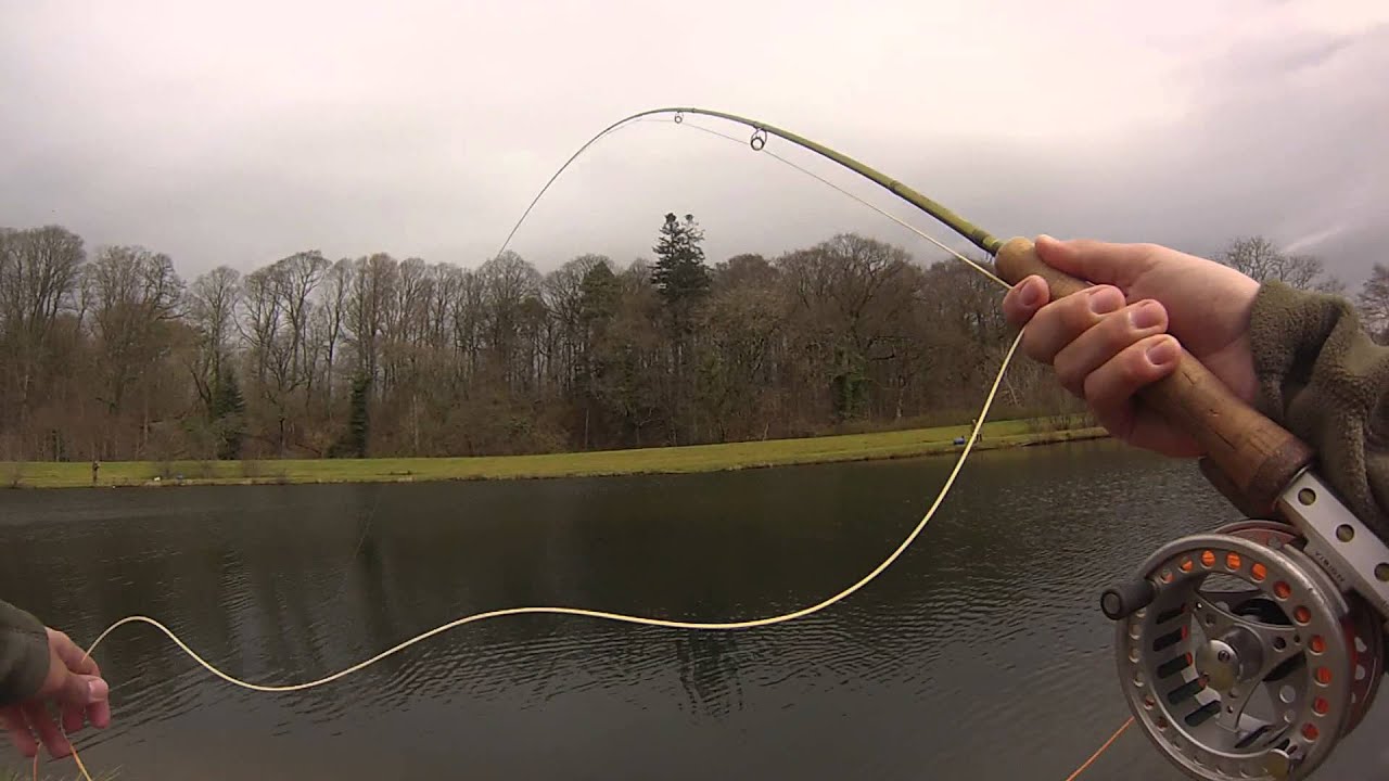rainbow fishing coyle water - YouTube