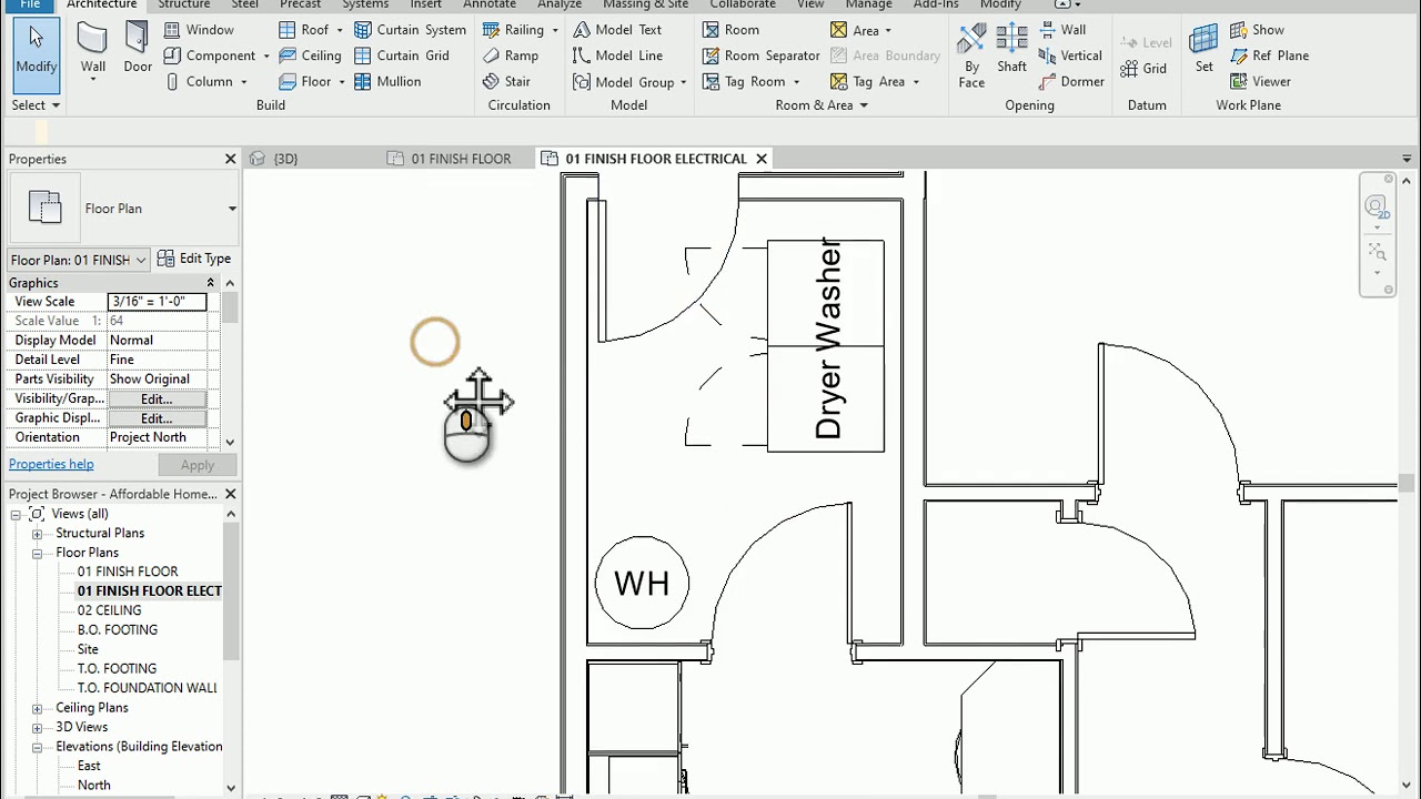 Placing Electric Meter and Panel - YouTube