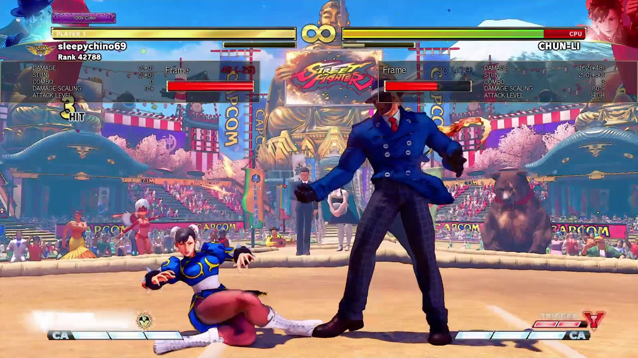 SFV - G combo video - YouTube