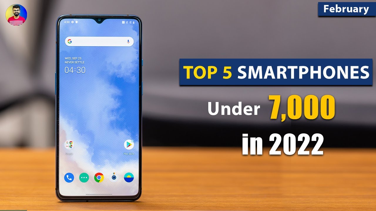 TOP 5 BEST SMARTPHONES UNDER 7000 IN INDIA 2022 l Best Mobile Phones ...
