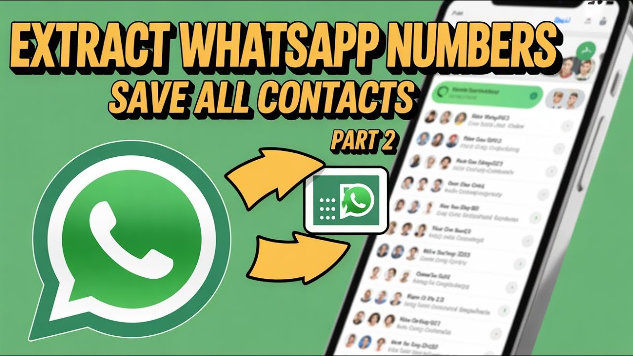 Extract WhatsApp Group Numbers with Software | Easy WhatsApp Contacts ...
