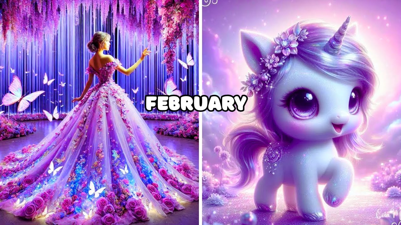 Choose Your Birthday Month and Get Your Dress with an Adorable Unicorn ...