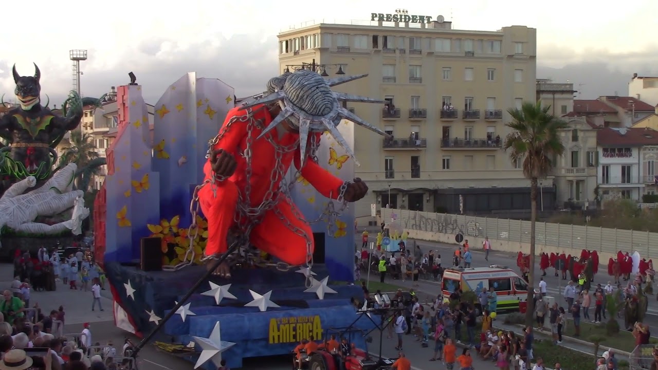 Carnevale di Viareggio 2021: "C'era una volta in America" - YouTube