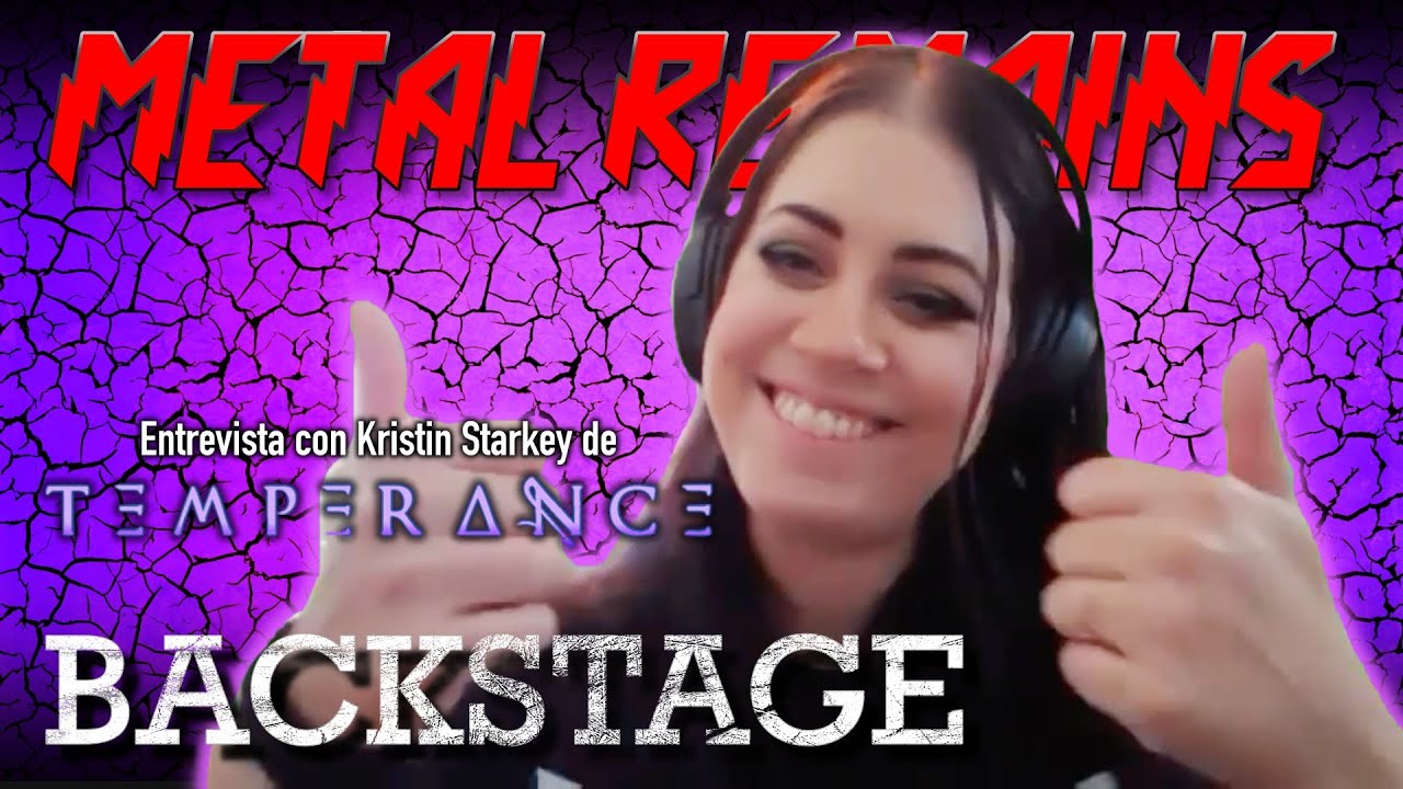 Interview with Kristin Starkey from Temperance 🇺🇸 [Subtitled][Backstage ...