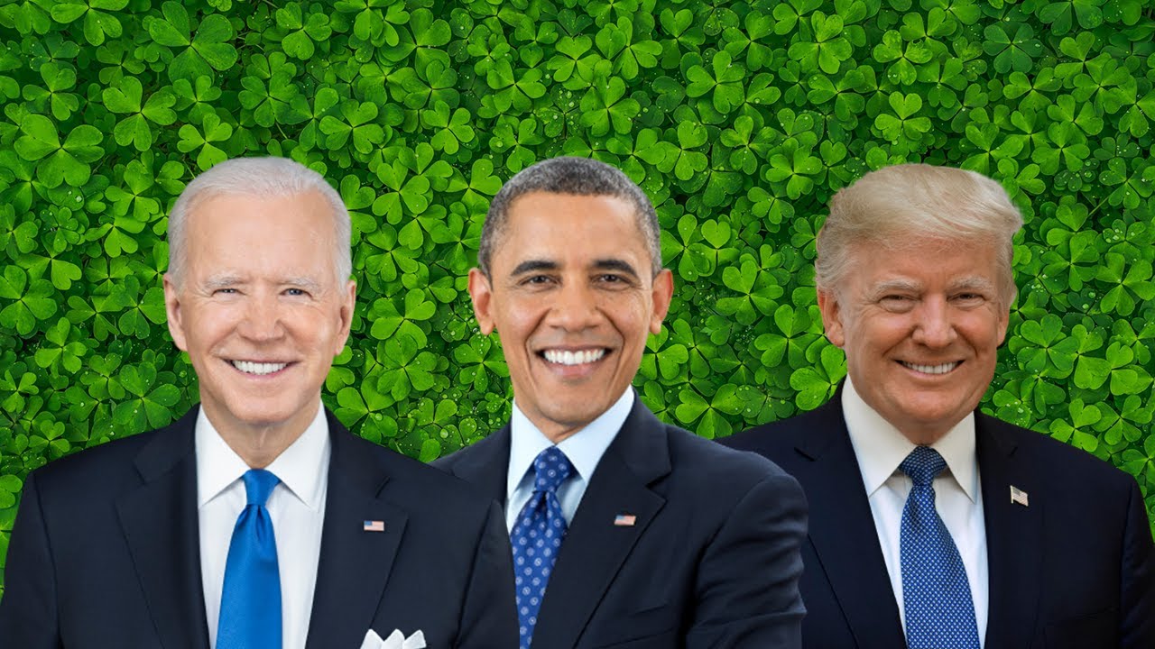 US Presidents celebrate St. Patrick's Day (AI voice meme) - YouTube