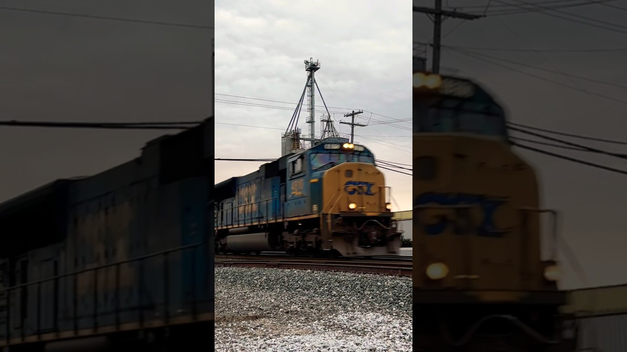Rare CSX Un-rebuilt Flared SD70MAC & CSX L&N Heritage Lead CSX G-062 ...