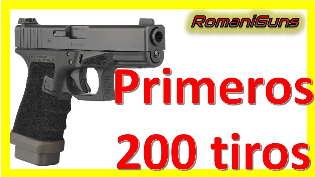 GLOCK 23C Full custom , Primeros 200 disparos - reseña @PistolasFritas ...