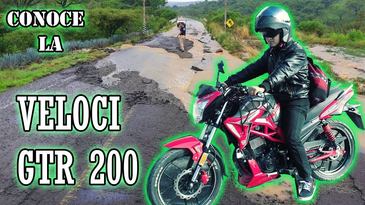 MI PRIMERA MOTO VELOCI RAZZER GTR 200 2019 - YouTube