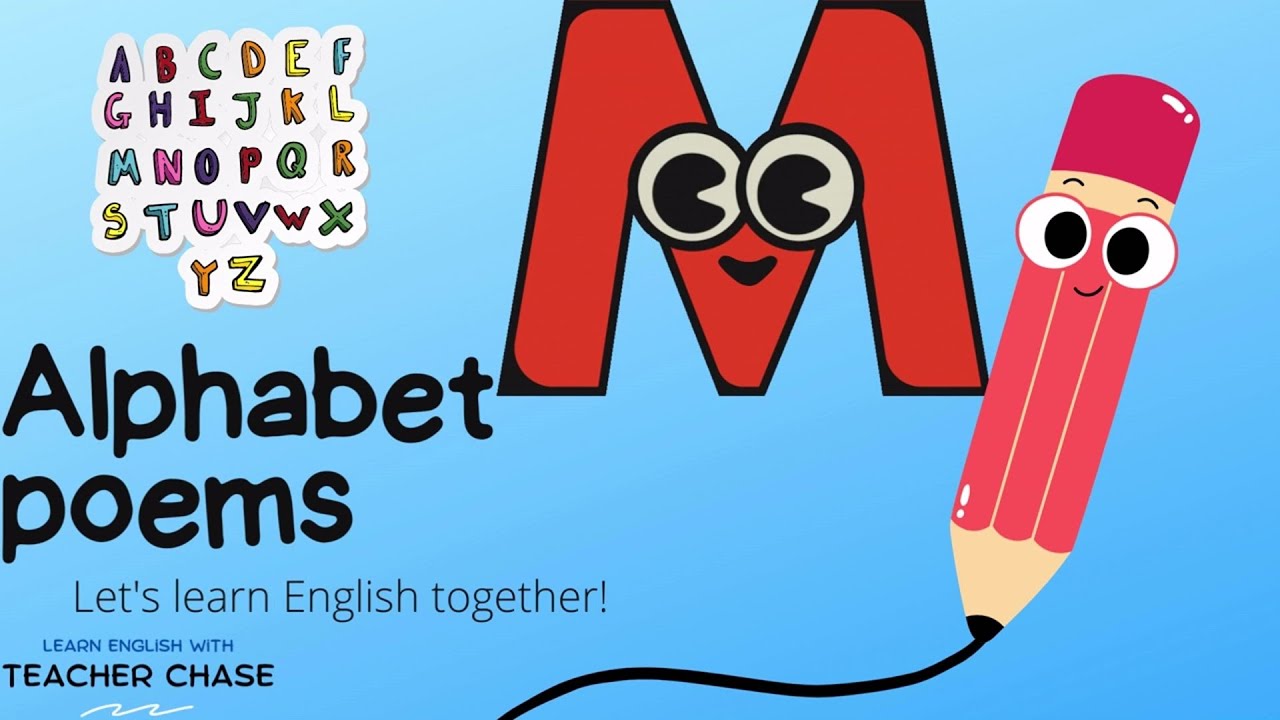 Learn English with Alphabet Poems : Letter M. - YouTube
