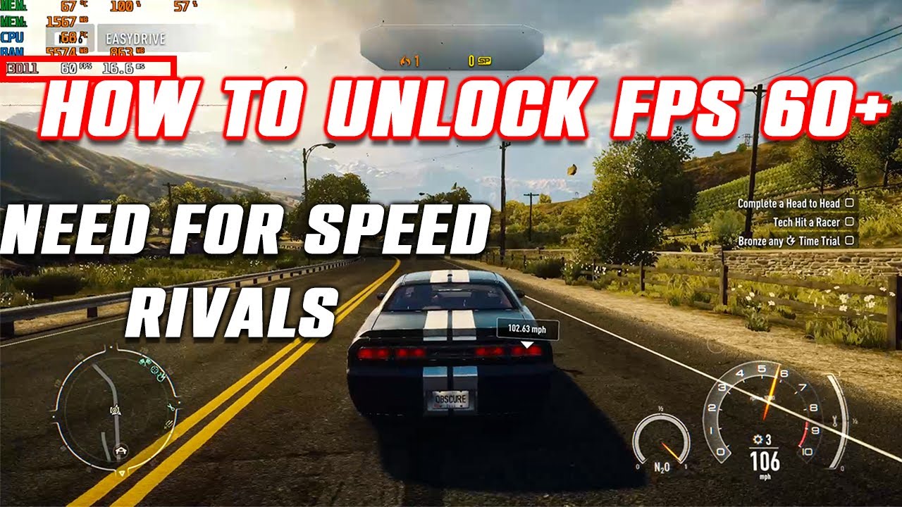 How to Unlock FPS IN NEED FOR SPEED RIVALS in 2024 - YouTube