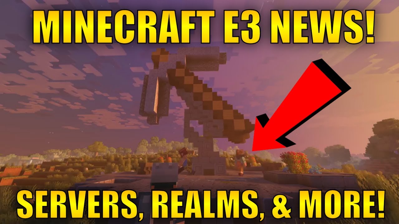 MINECRAFT CONSOLE E3 NEWS AND FOOTAGE! - SERVERS AND REALMS COMING ...