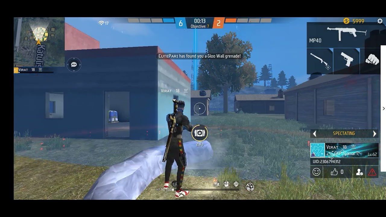 Bot vs Bot free fire GAMEPLAY who will win - YouTube