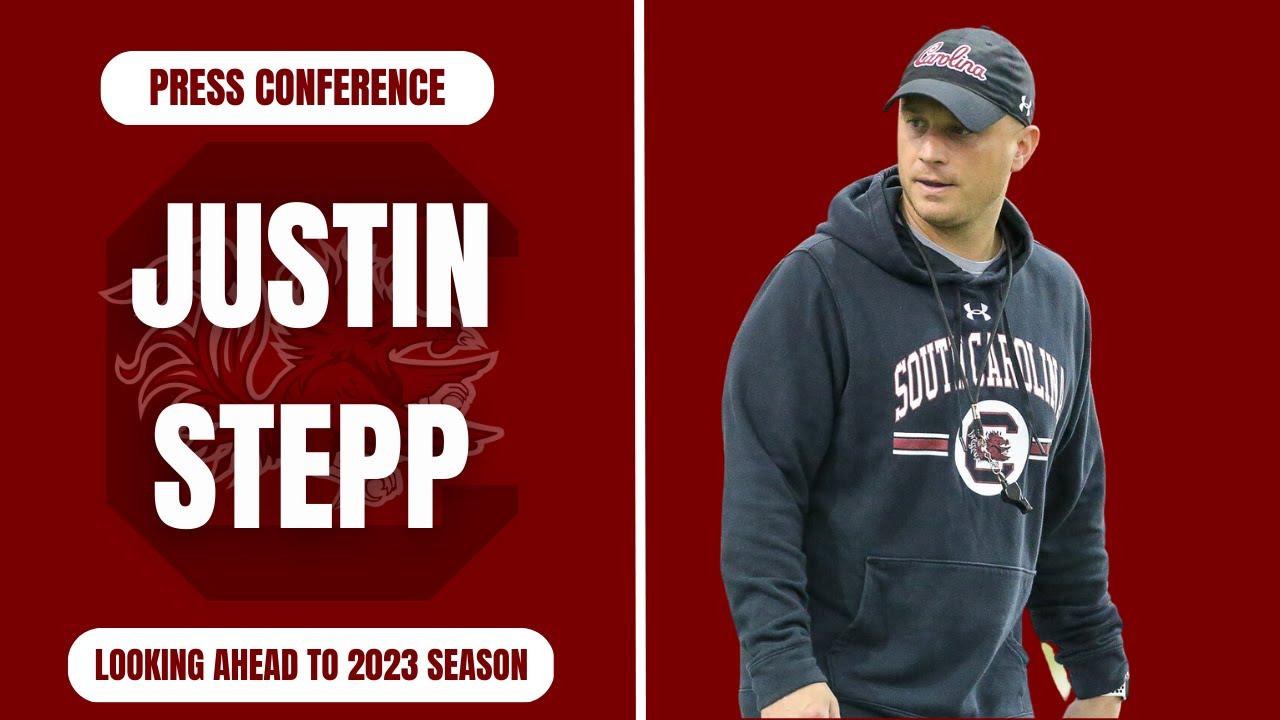 South Carolina WR coach Justin Stepp looks ahead to 2023 season - YouTube