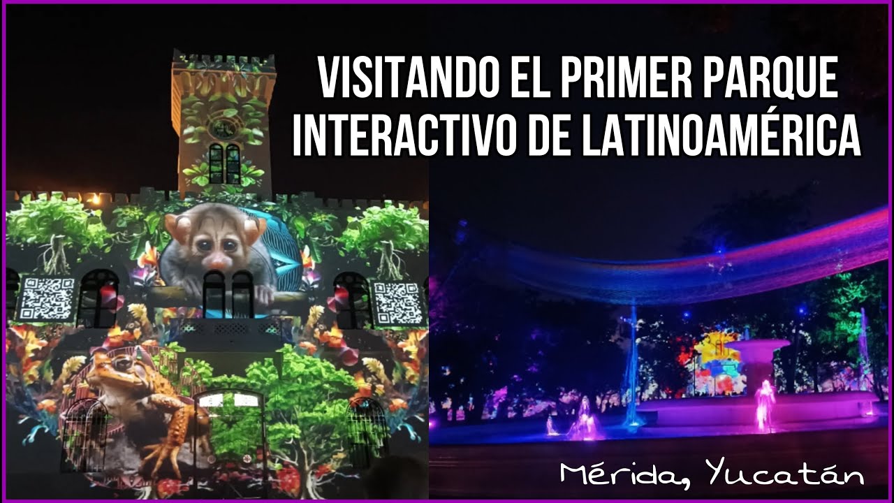 Visitando el primer parque interactivo de Latinoamérica😮 - YouTube