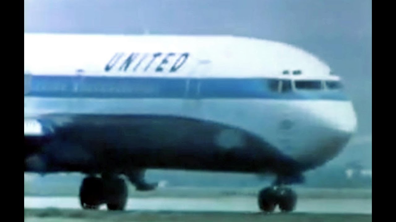United Boeing 727-022QC - "Denver Stapleton Airport" - 1972 - YouTube