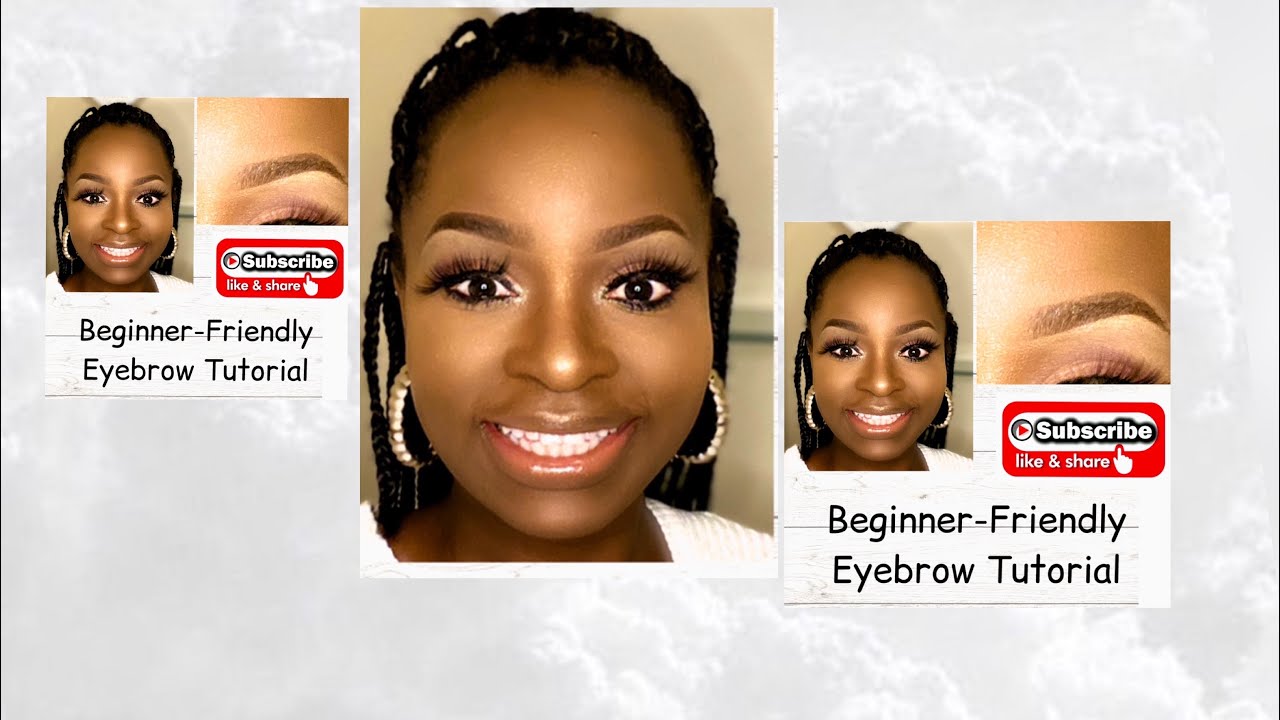 HOW TO: EYEBROW TUTORIAL FOR BEGINNERS - YouTube