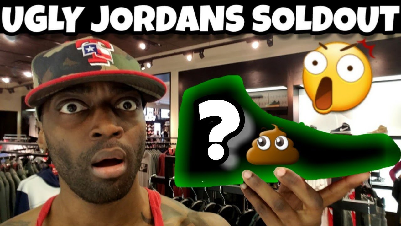 THESE UGLY JORDANS ACTUALLY SOLD OUT TODAY!! - YouTube