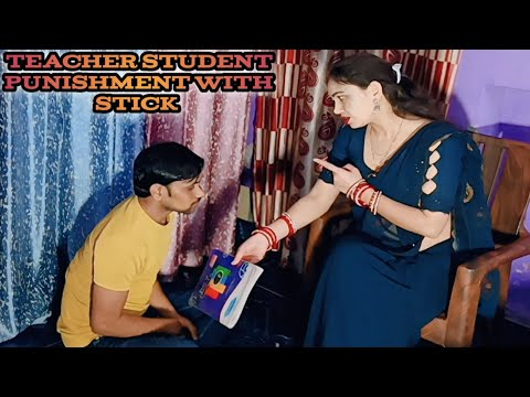 Teacher punish student for not doing work |teacher punish student with stick|punishment challenge |
