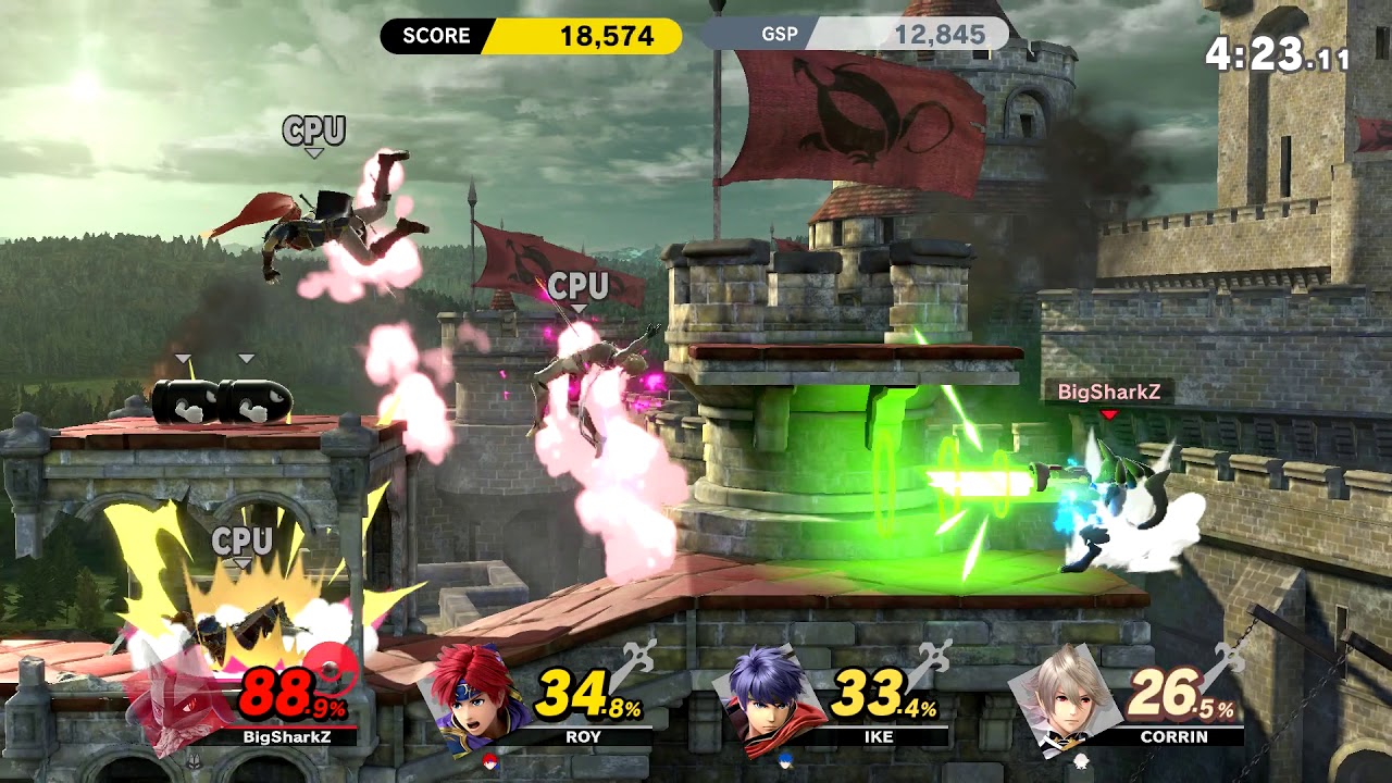 Super Smash Bros. Ultimate - Lucario Classic Mode - Counter Encounters ...