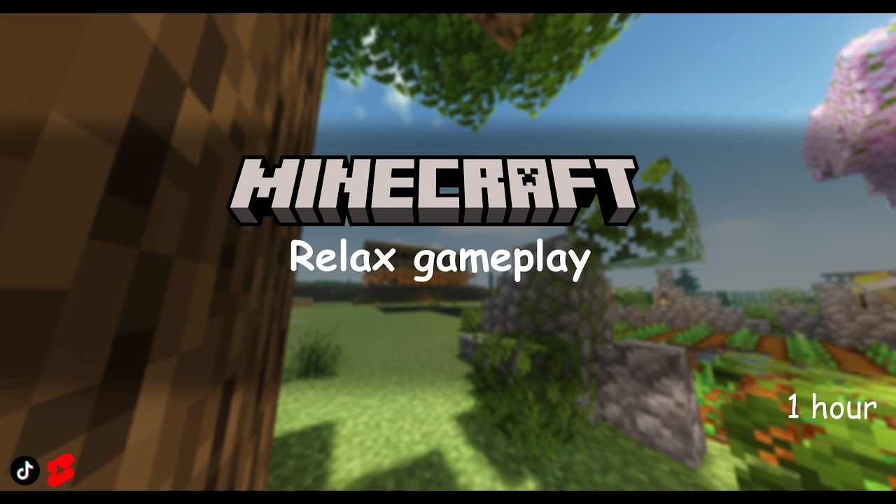 Minecraft Relax Gameplay 1 hour [1.20.1] - YouTube