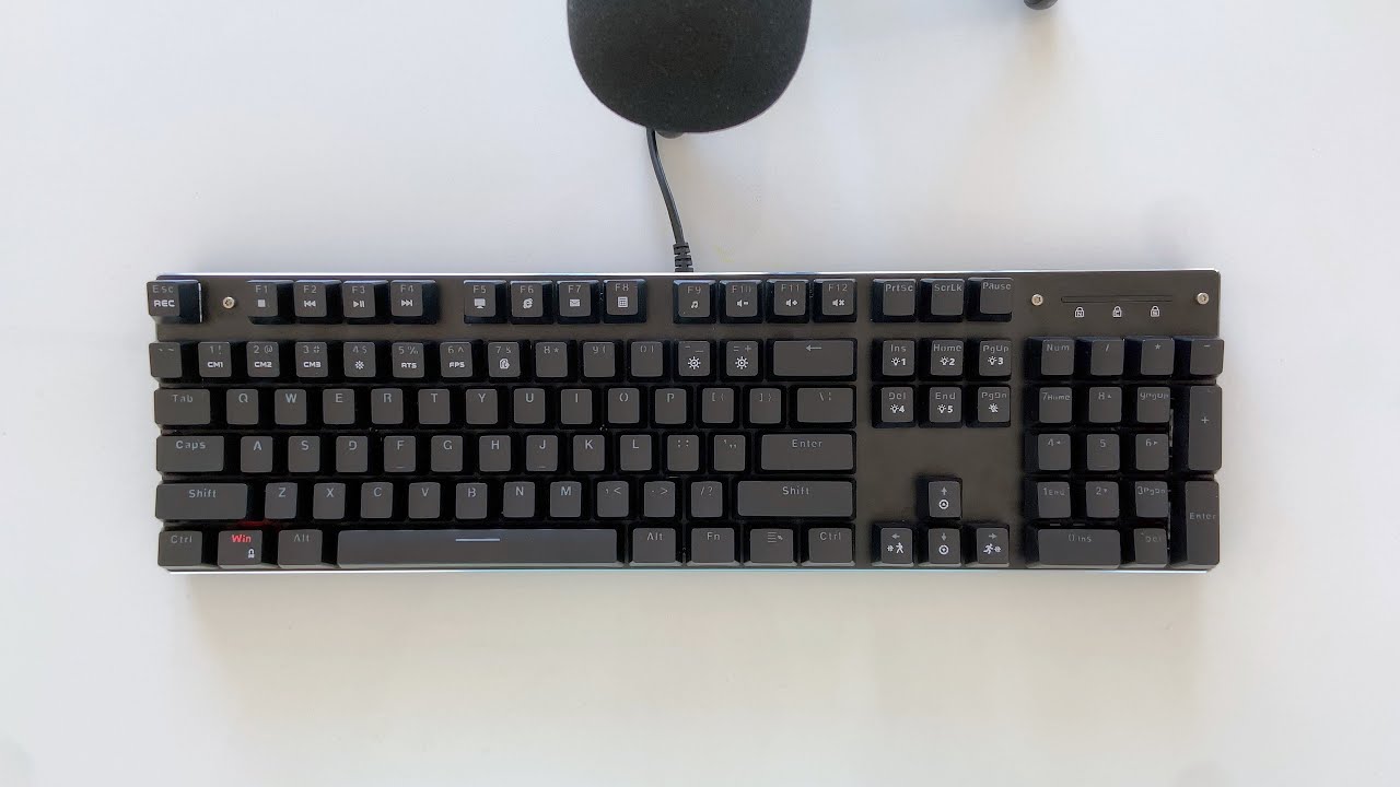 Modified Kmart anko Mechanical Backlit Gaming Keyboard with Jixian Blue ...