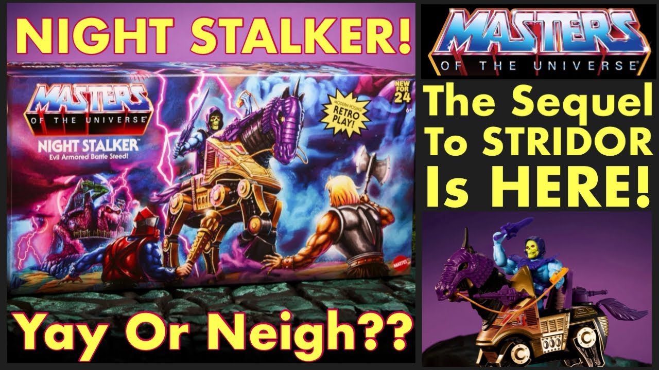 MOTU ORIGINS NIGHT STALKER Packaging Images – The Stridor Sequel Is Here! Is He A Yay….Or Neigh ...