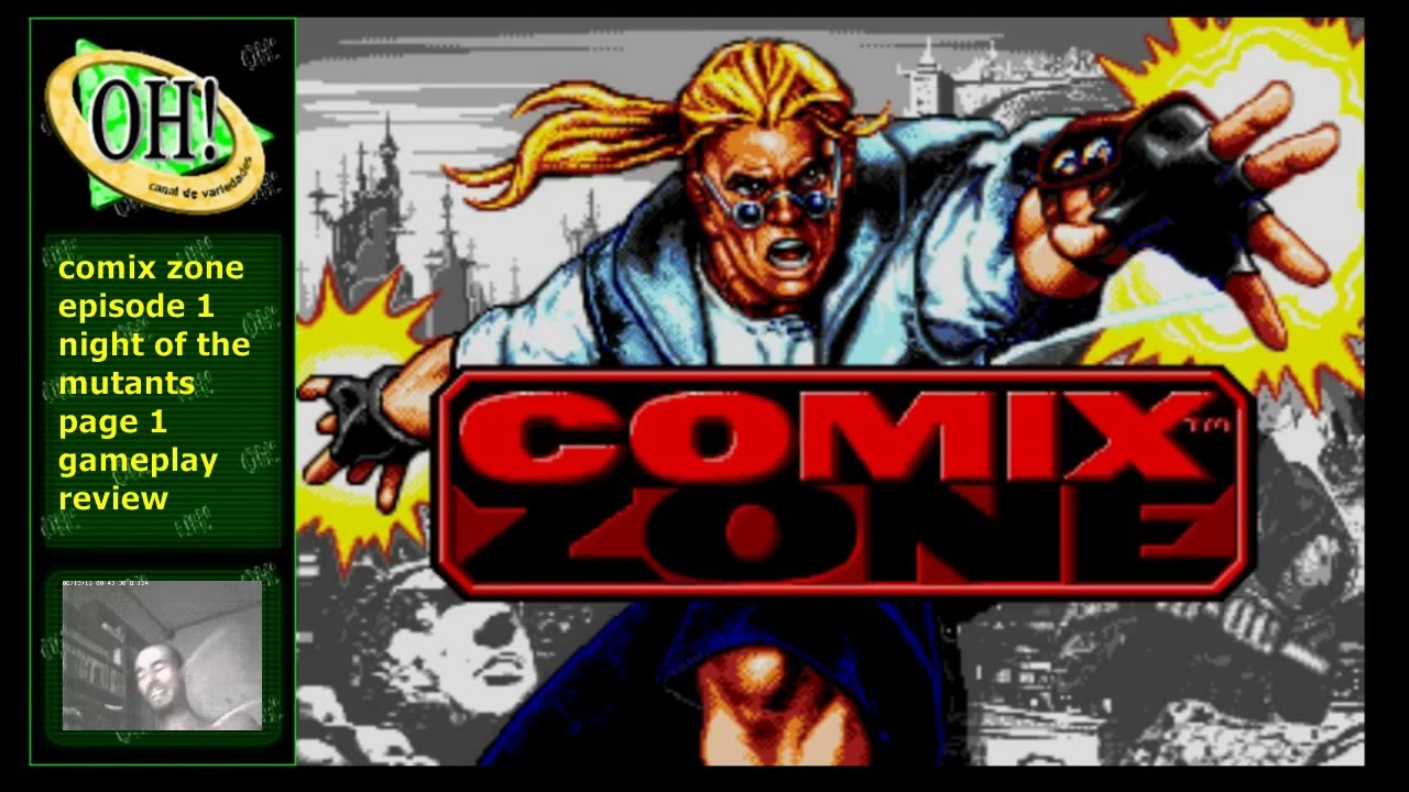 comix zone - episode 1 night of the mutants - page 1 - YouTube