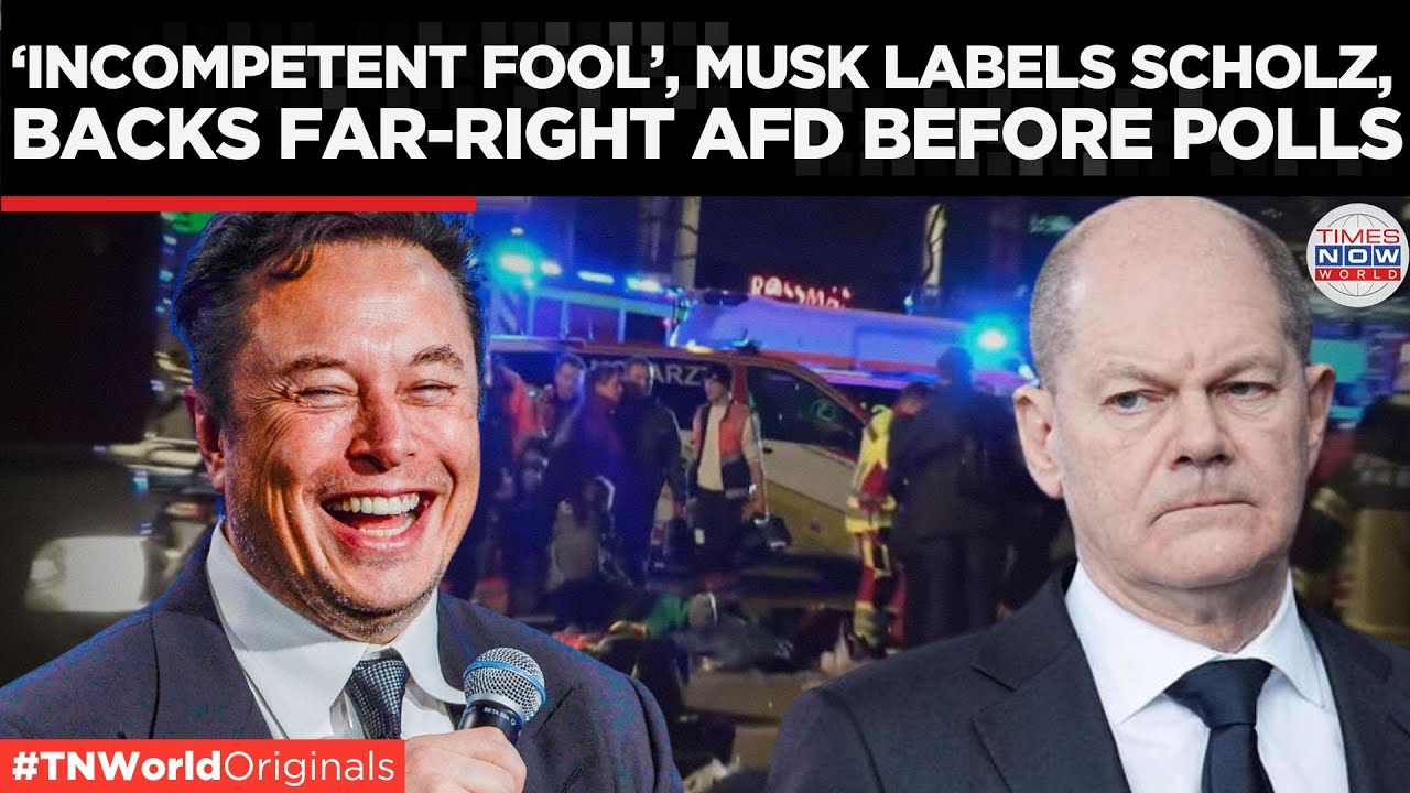 Elon Musk Backs Far-Right Afd, Calls For Scholz To Resign | Times Now ...