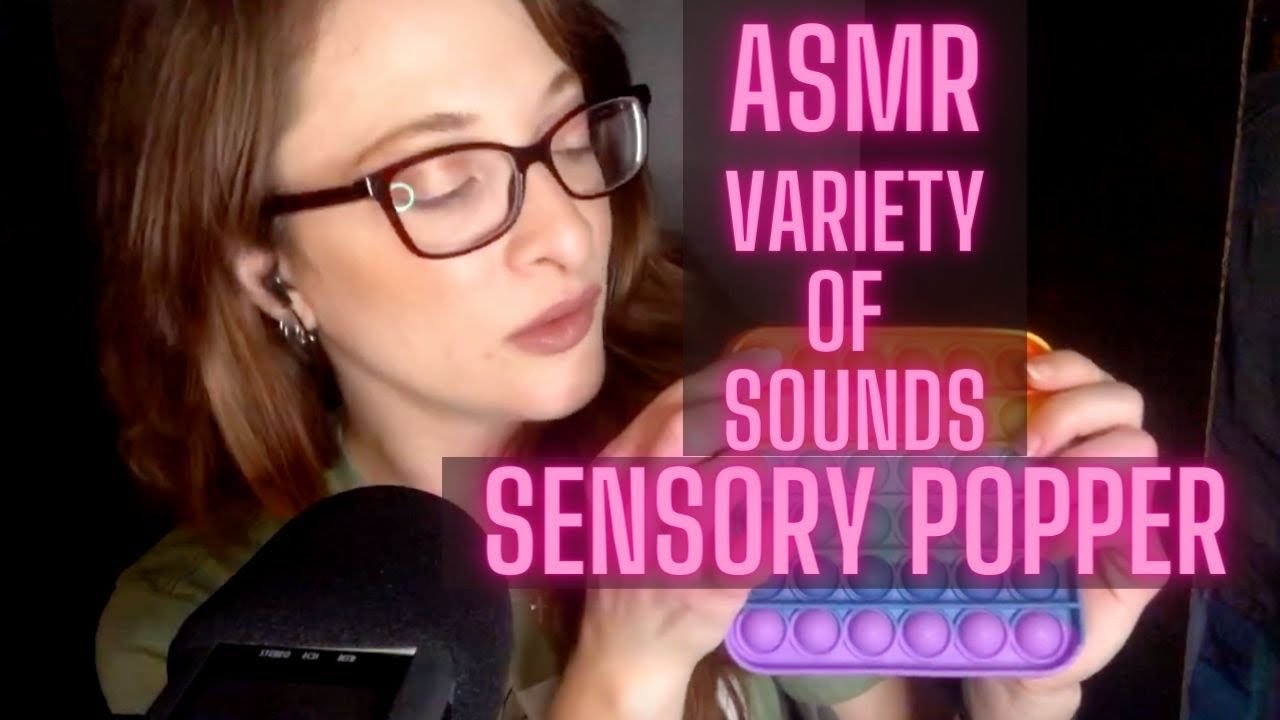 Variety of Sounds Silicone Popper ASMR - YouTube