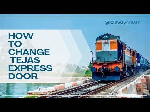 How to change Tejas exp. door/Tejas ka door kaise fit kare - YouTube