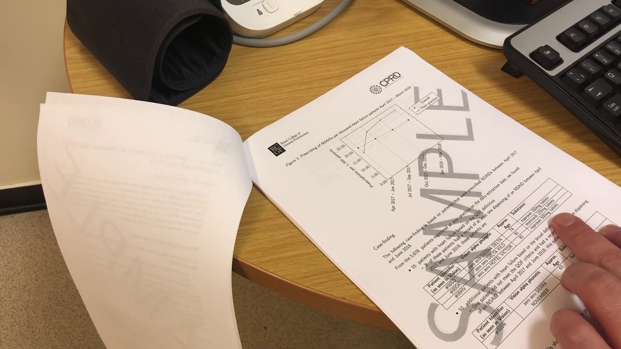 Using the RCGP/ CPRD data reports in practice - YouTube